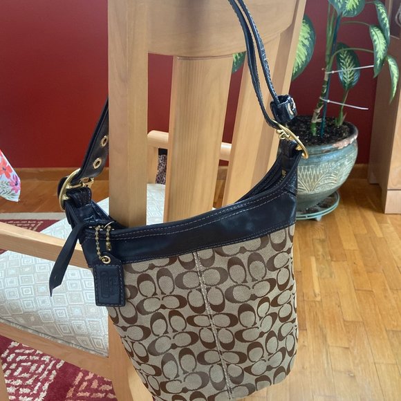 Coach | Bags | Coach Crossover Logo Bag Brown | Poshmark